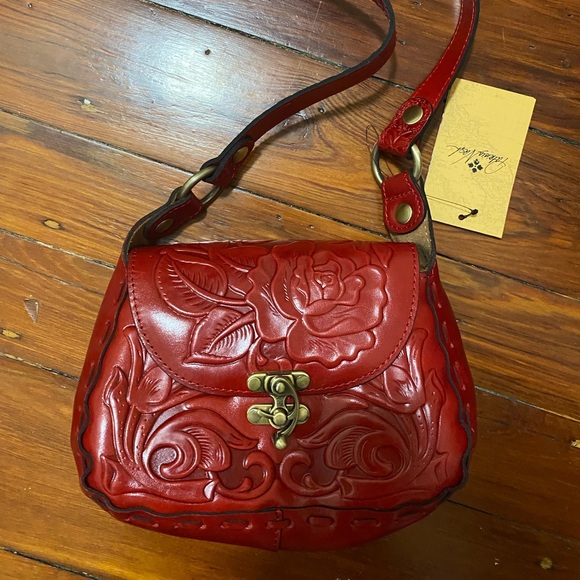 Patricia Nash | Bags | Rose Tooling Collection Micaela Floral Leather ...